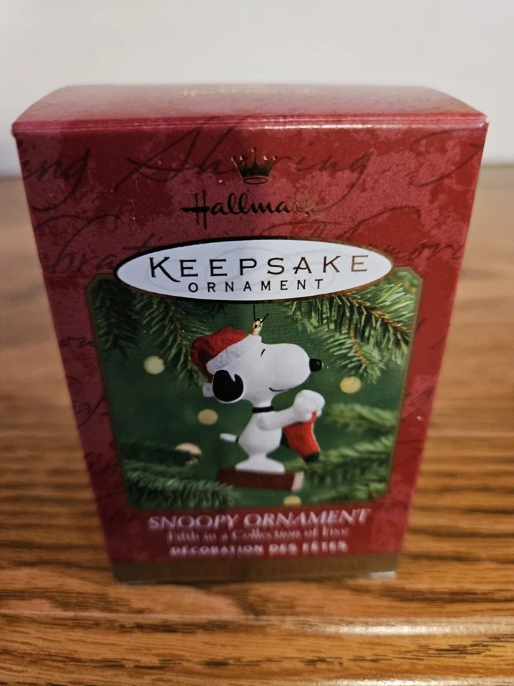 Peanuts / Hallmark 2000 Christmas Set: QRP4184. 4 Peanuts Gang ...