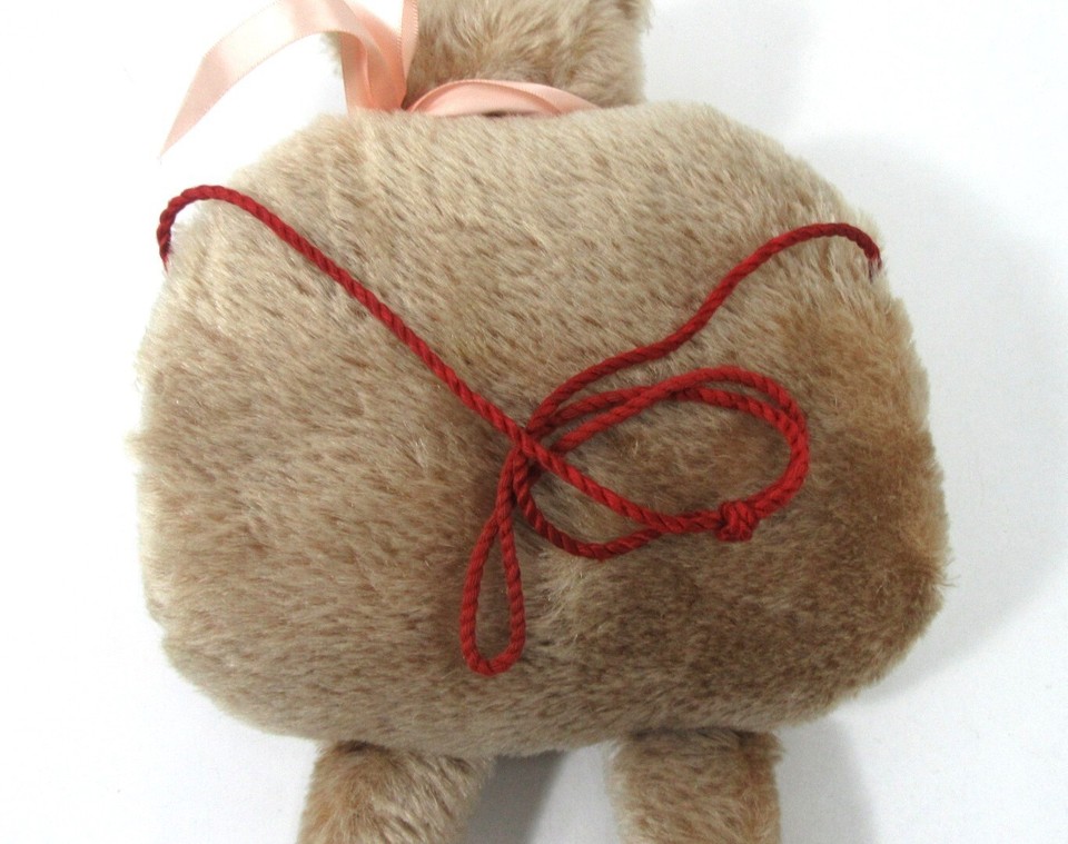 RARE VINTAGE CHILD'S MOHAIR TEDDY BEAR MUFF HAND WARMER HERMANN? STEIFF ...