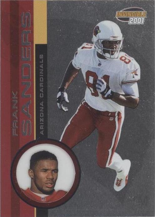 2001 Pacific Invincible - Frank Sanders #7 Retail for sale online | eBay