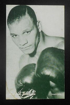 1950s Harold Johnson Light Heavyweight Boxer Born 1928 Boxing Manayunk ...