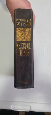 Needful Things by Stephen King (1991, Hardcover) 9780670839537| eBay