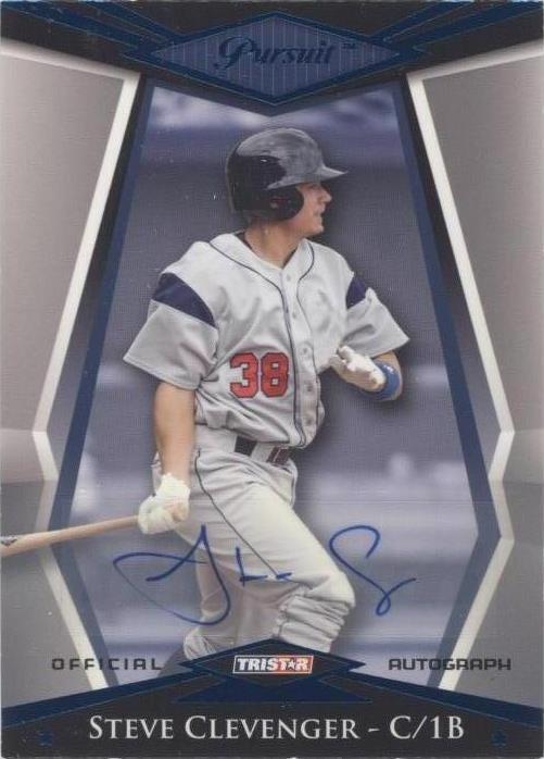 2011 TRISTAR Pursuit - Steve Clevenger #80 Blue Autographs /50 (AU, RC ...