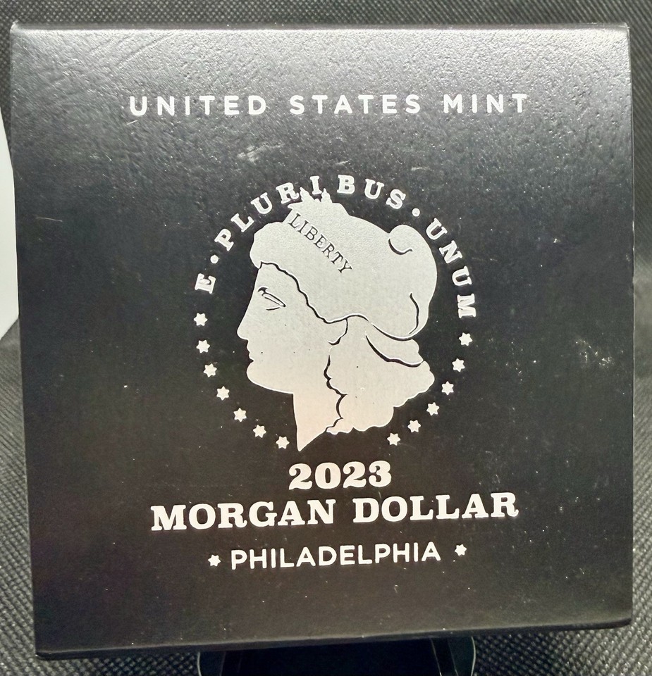 2023 Philadelphia Morgan Silver Dollar with Box & COA .859 Oz .999 ...