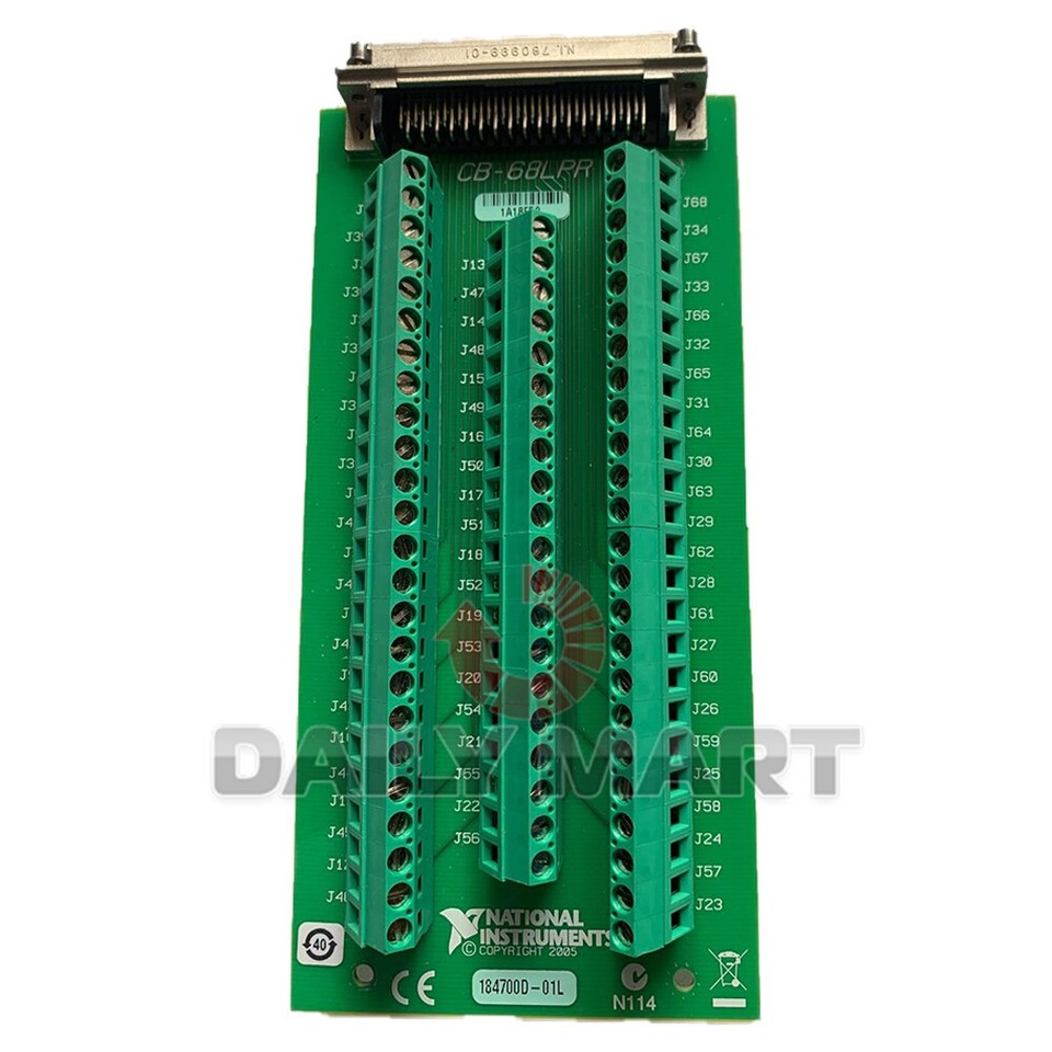 New In Box NATIONAL INSTRUMENTS CB-68LPR Terminal Block | eBay