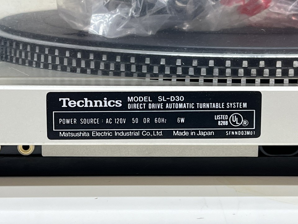 Technics SL-D30 Direct Drive Turntable Shure Cartridge 4 parts only Choose PARTS | eBay