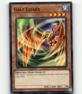 Yugioh - Gale Lizard - Invasion of Chaos 25th Anniv. | eBay