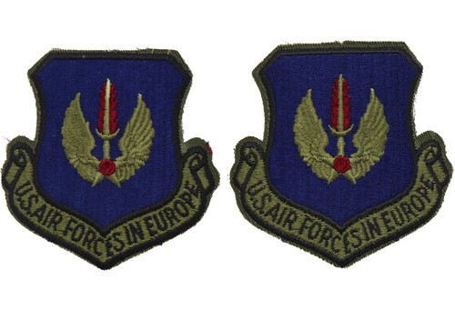 2 US Air Forces In Europe Subdued Sleeve Patch BDU Uniform USAF | eBay