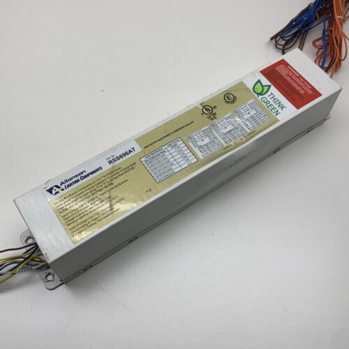 Allanson RSS696AT Fluorescent 120V Ballast (6) F96T12HO, 4-6 Lamp Combo ...