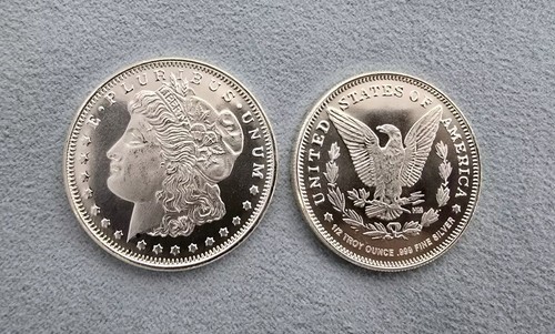 1/2 oz Highland Mint HM Morgan Style Fine Silver Round .999 | eBay