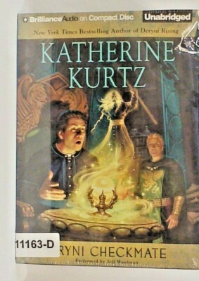NEW *Sealed* Audio Book on CDs DERYNI CHECKMATE BOOK 2 Katherine Kurtz ...