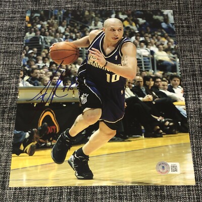MIKE BIBBY SIGNED AUTOGRAPH 8X10 PHOTO SACRAMENTO KINGS NBA BECKETT BAS ...