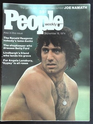 People Magazine September 16, 1974 Joe Namath! | eBay