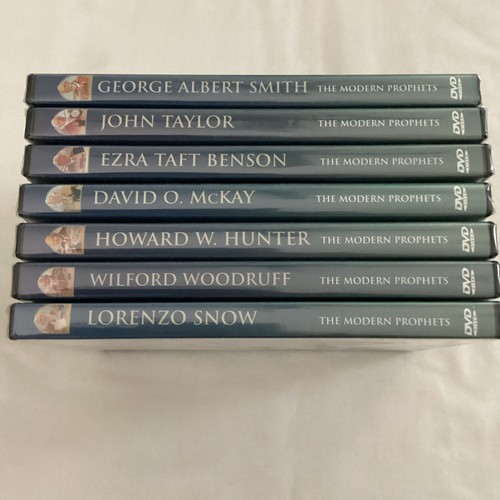The Modern Prophets DVD Lot of 7 LDS Living Scriptures John Taylor and ...