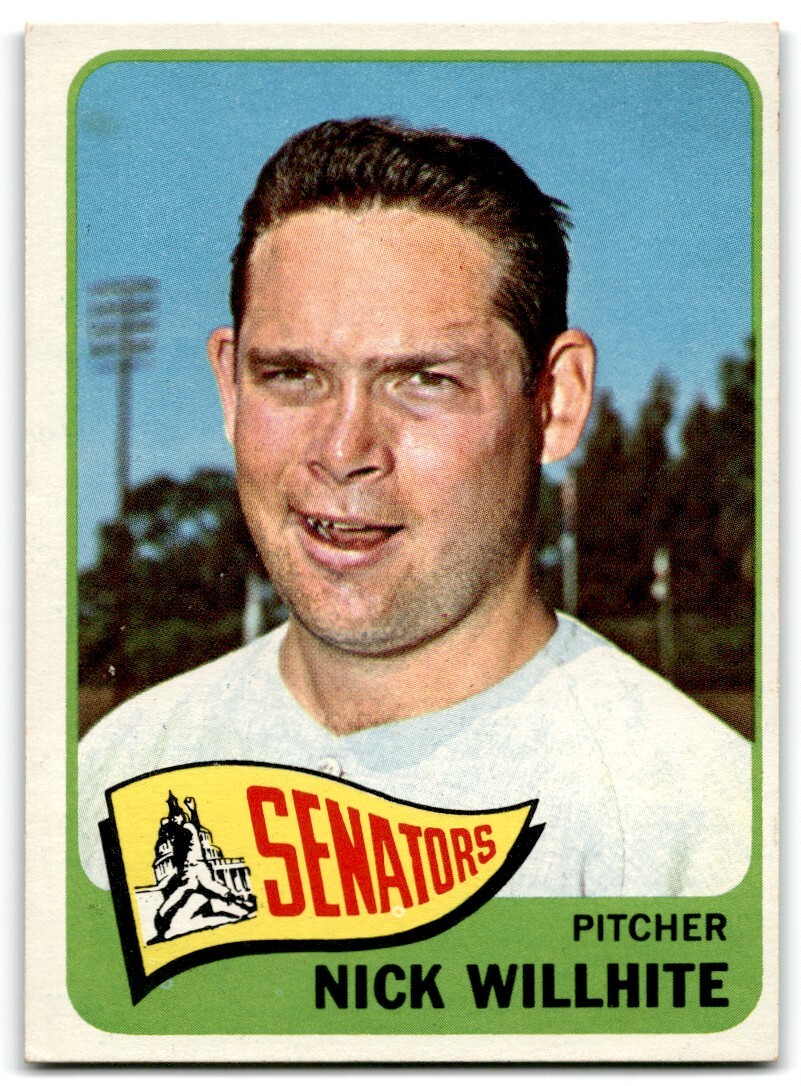 1965 Topps Nick Willhite Set Builder in EX to NM Condition :LOOK" Washington | eBay