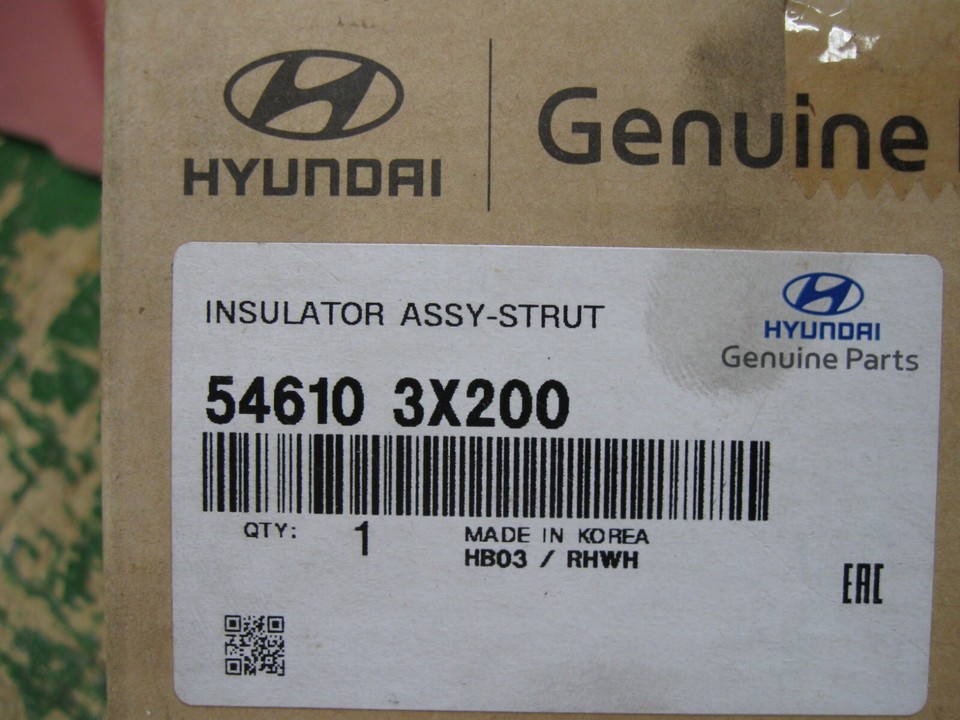 Hyundai 54610-3X200 L/R Upper Strut Insulator 11-16 Elantra 12-17 ...