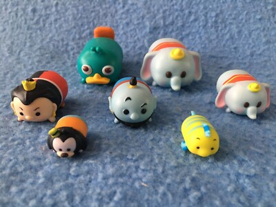 Lot of 7 TSUM TSUM Disney Dumbo Genie Queen Goofy Flounder Perry | eBay