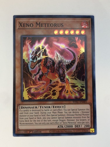 Yugioh Xeno Meteorus WISU-EN001 Super Rare 1st Ed NM | eBay