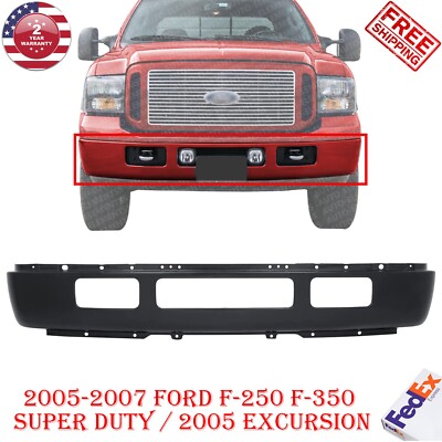 Front Steel Bumper Paintable For 2005-2007 Ford Excursion F-250 F-350 ...