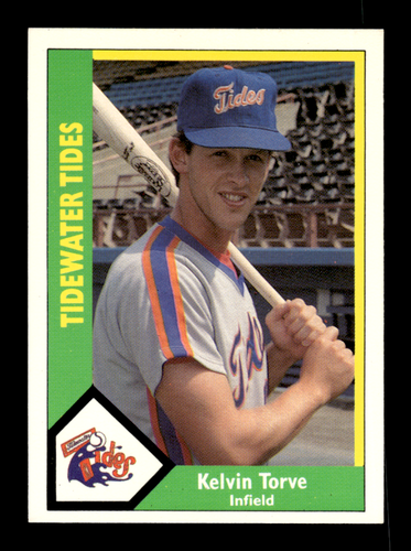 1990 CMC # 373 Kelvin Torve Card (ML) Tidewater Tides AAA New York Mets ...