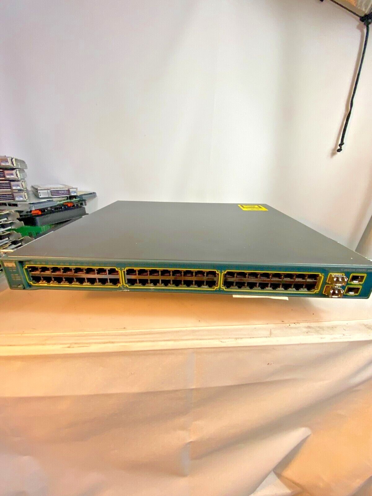 Cisco Catalyst 3560G WS-C3560G-48TS-S 48-Port PoE Managed Gigabit ...