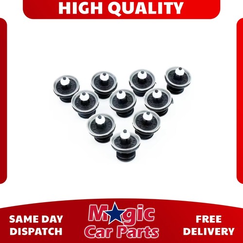 10X DOOR CARD PANEL TRIM CLIPS FOR VW PASSAT TOURAN CADDY POLO GOLF ...