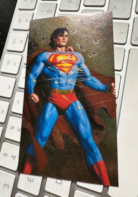 1994 Skybox Superman Inpenetrable! Spectra-Etch Foil Insert Card S3 nm ...