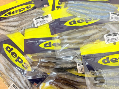 Deps Sakamata Shad 4.5 inch Soft Plastic Fluke Jerkbait(Choose Colors ...