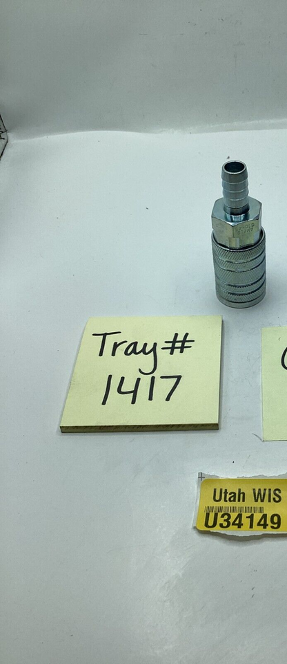 (QTY 3) Amflo C10-45 Automotive 1/2" Barb Air Hose Coupler | eBay