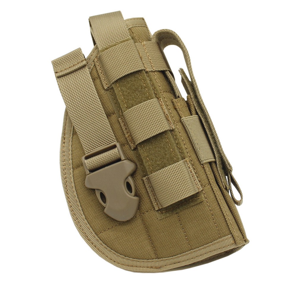 Tactical Pistol Gun Holster Right Hand Hunting Military Molle Handgun ...