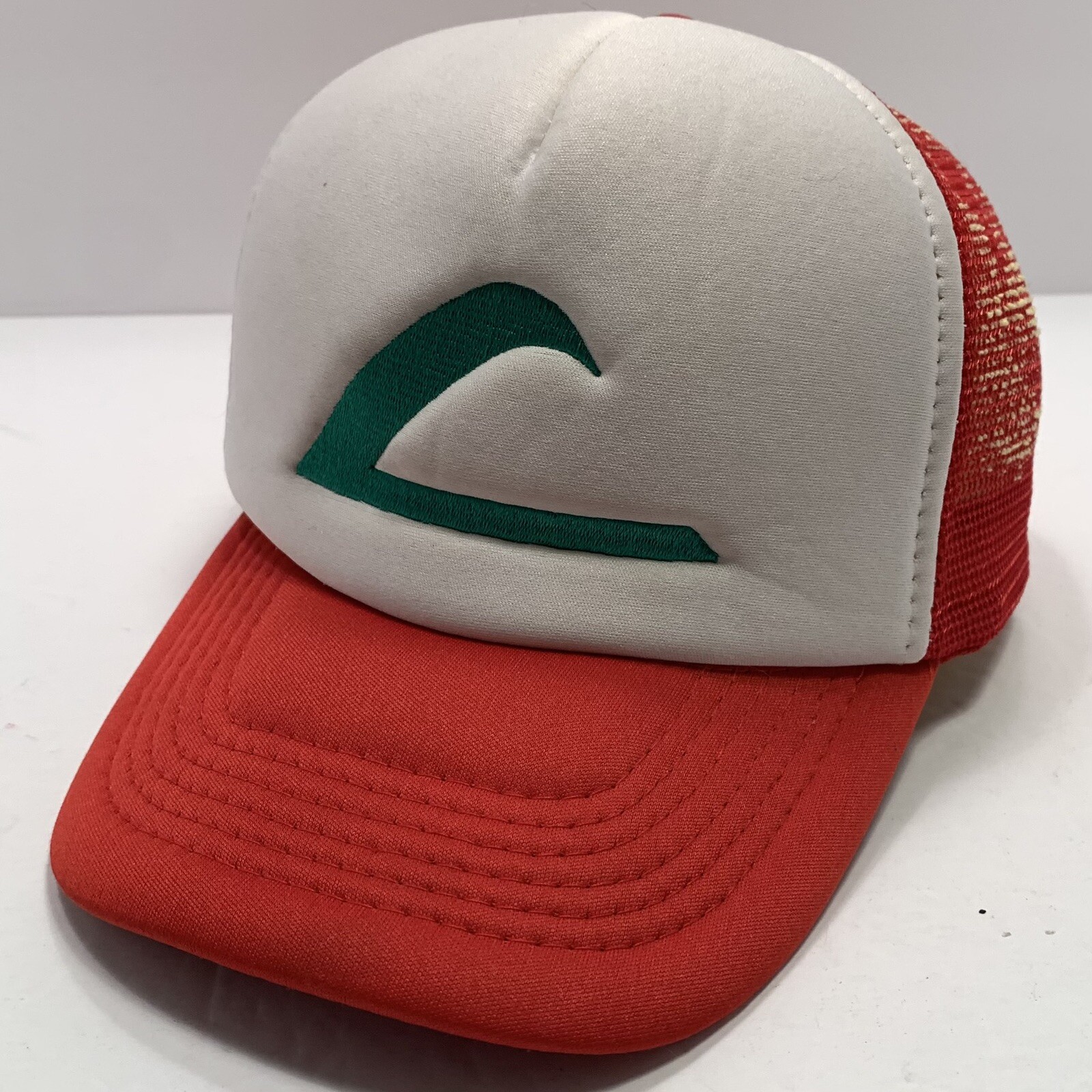Ash Ketchum Pokémon SnapBack Trucker Hat Cosplay Logo… - Gem