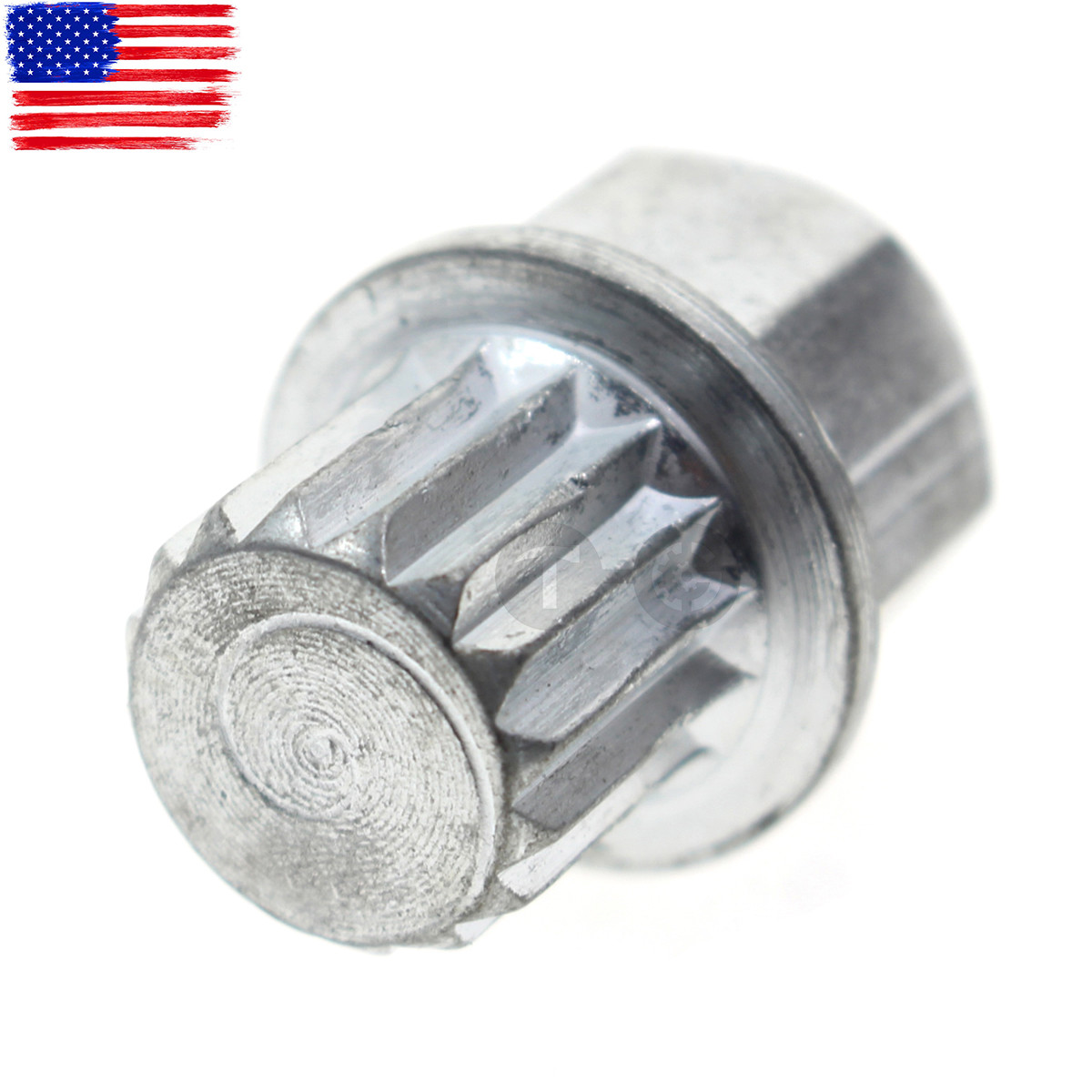 Wheel Lock Key 16 splines / ABC 5 For Volkswagen VW Audi ( 16 pointed ...