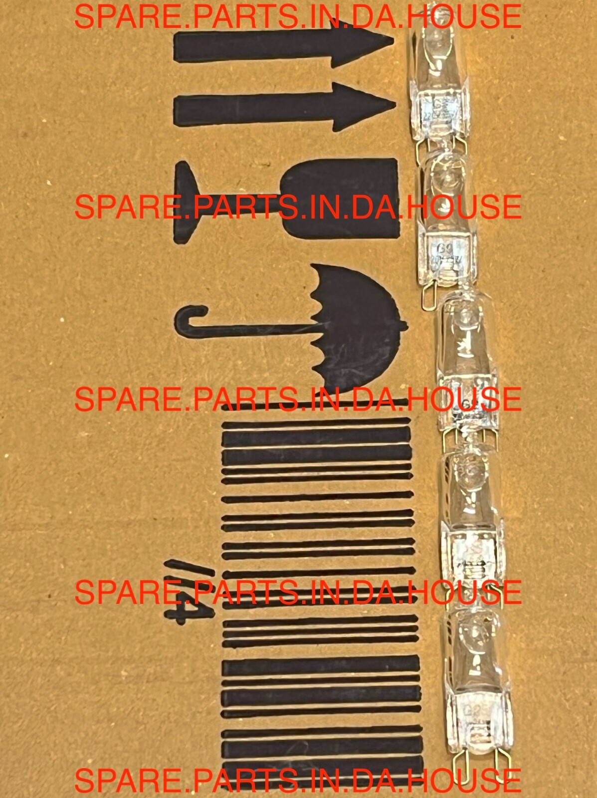 5 x Miele Oven Halogen Lamp Light Bulb Globe H5961B H5981BP H 5961 B H ...