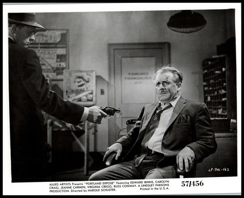 Edward Binns in Portland Exposé (1957) PORTRAIT ORIGINAL VINTAGE PHOTO ...