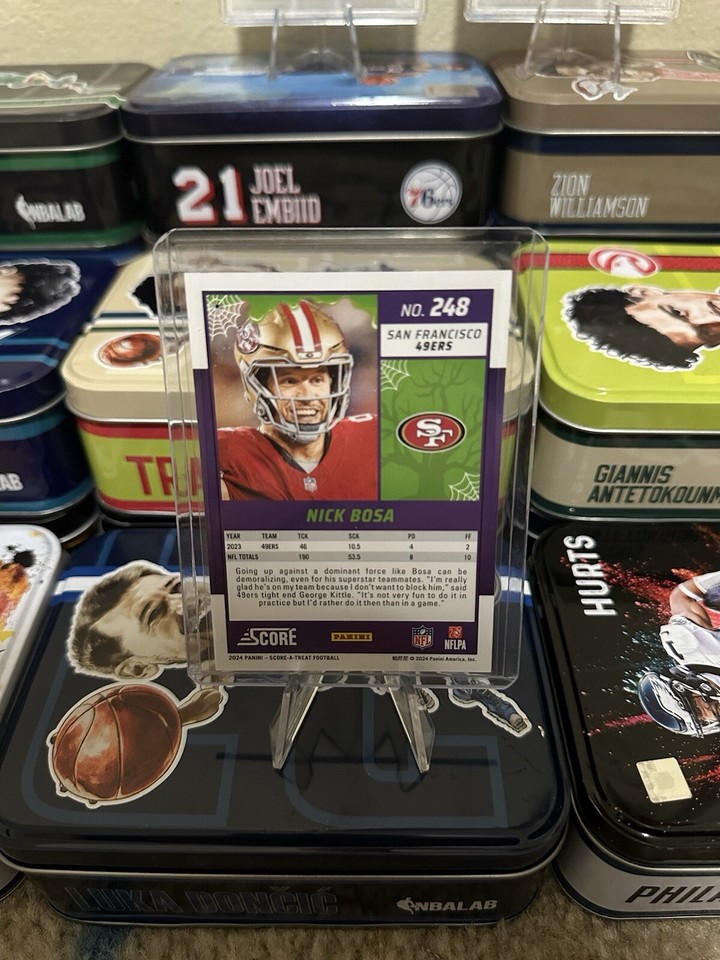 Nick Bosa 2024 Score-A-Treat Candy /99 #248 | eBay