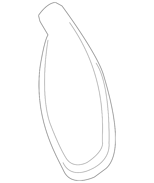 Genuine Mercedes-Benz Cover Wiper Arm 2058240019 / 205-824-00-19 OEM ...