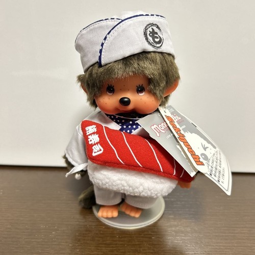 Monchhichi Sushi Chef Boy S Size 261031 Japan Exclusive Plush Doll Rare ...