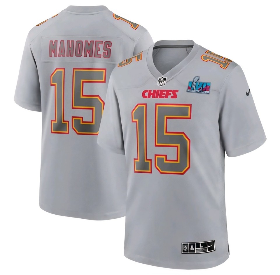 Nike Patrick Mahomes Kansas City Chiefs Super Bowl LVII NFL Jersey Mens ...