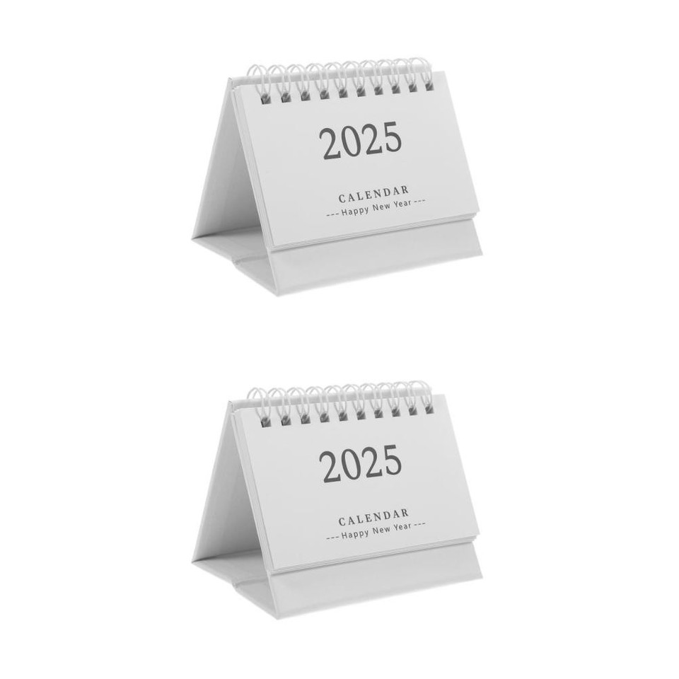Office Calendar Household Desk Calendar Decorative Standing Calendar ...