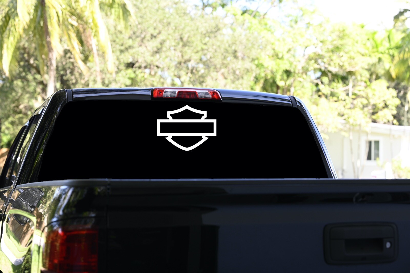 Harley Davidson Blank Decal [No Background] Harley Blank Logo Sticker ...