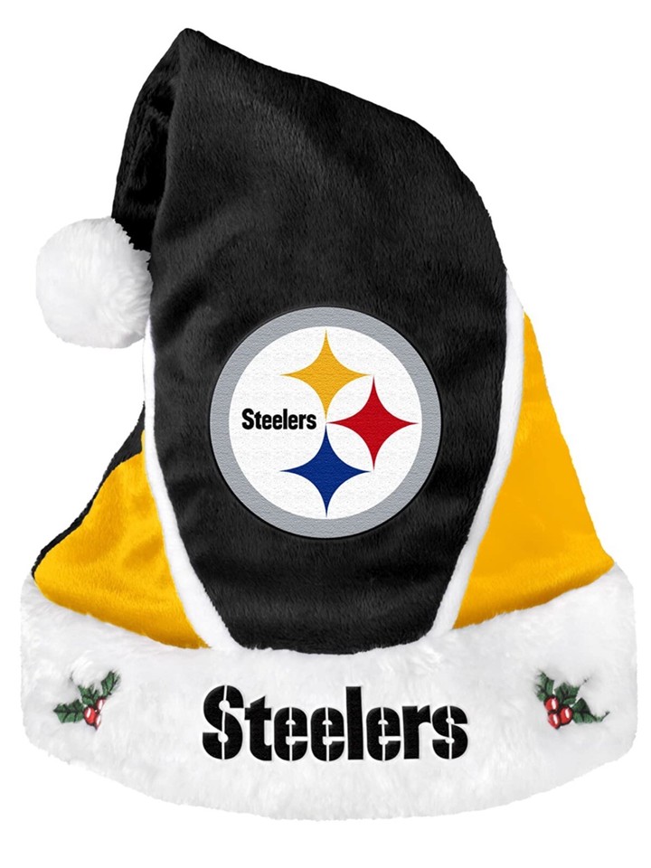 Pittsburgh Steelers NFL Holiday Santa Hat | eBay