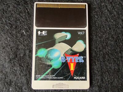 R-TYPE 1 Part 1 NEC PC Engine TurboGrafx-16 PCE game, Working-g0611- | eBay