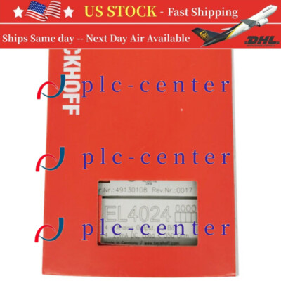 New In Box BECKHOFF EL4024 4-channel Analog Output Terminal | eBay