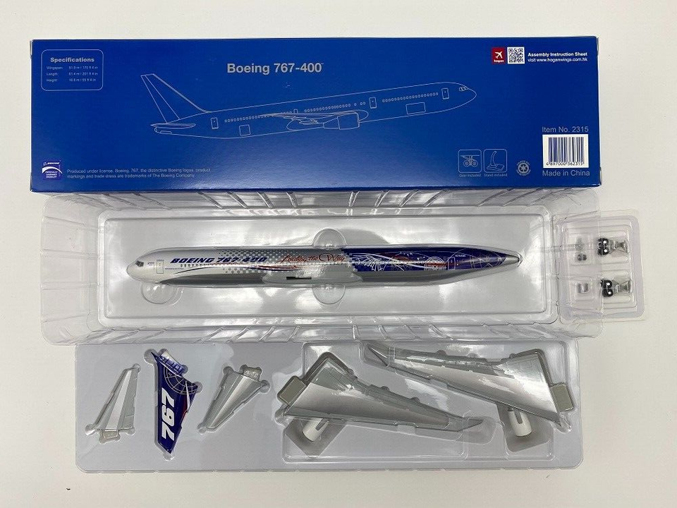Hogan Wings 1/200 BOEING 767-400 N76400 HG2315 LEADING THE WAY Aircraft ...