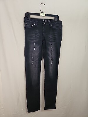 Arco Iris Black Jeans Style A144-S Size 7 NWT | eBay