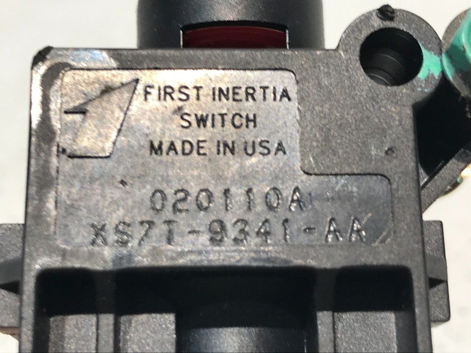 FORD INERTIA FUEL PUMP EMERGENCY SHUT OFF SWITCH WITH INSTALL BOLTS ...