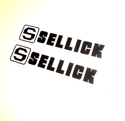 Sellick Decals Stickers Forklift 24" Gloss BLACK Pair (2) Fast USA | eBay