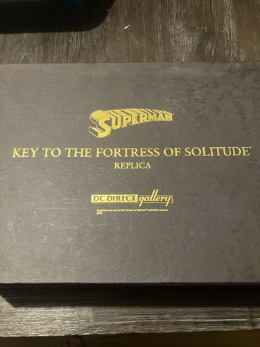 Superman Key To The Fortress Of Solitude Replica RARE 093/500 DC Direct ...