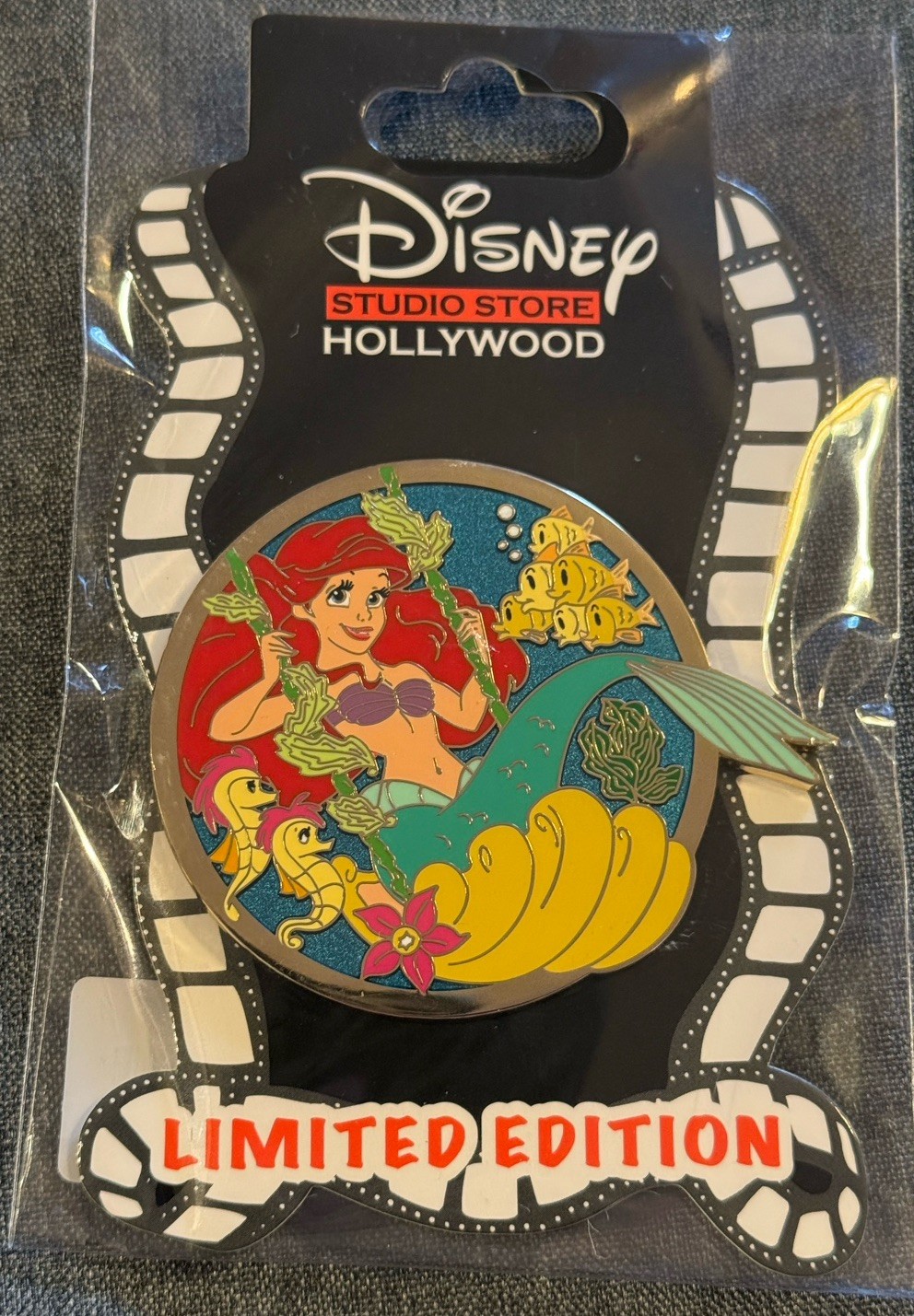 Disney Studio Store 3 Princess Spring Swings Ariel Mulan Belle Le 400 ...