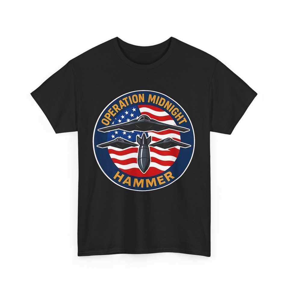 Operation Midnight Hammer - USA Flag Midnight Hammer T-Shirt | eBay