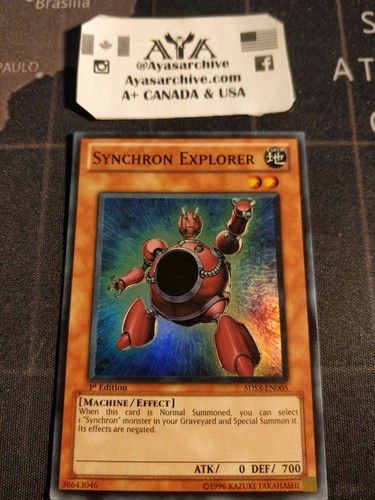Synchron Explorer - 5DS3-EN005 - Super Rare - 1st Edition LP - YUGIOH ...